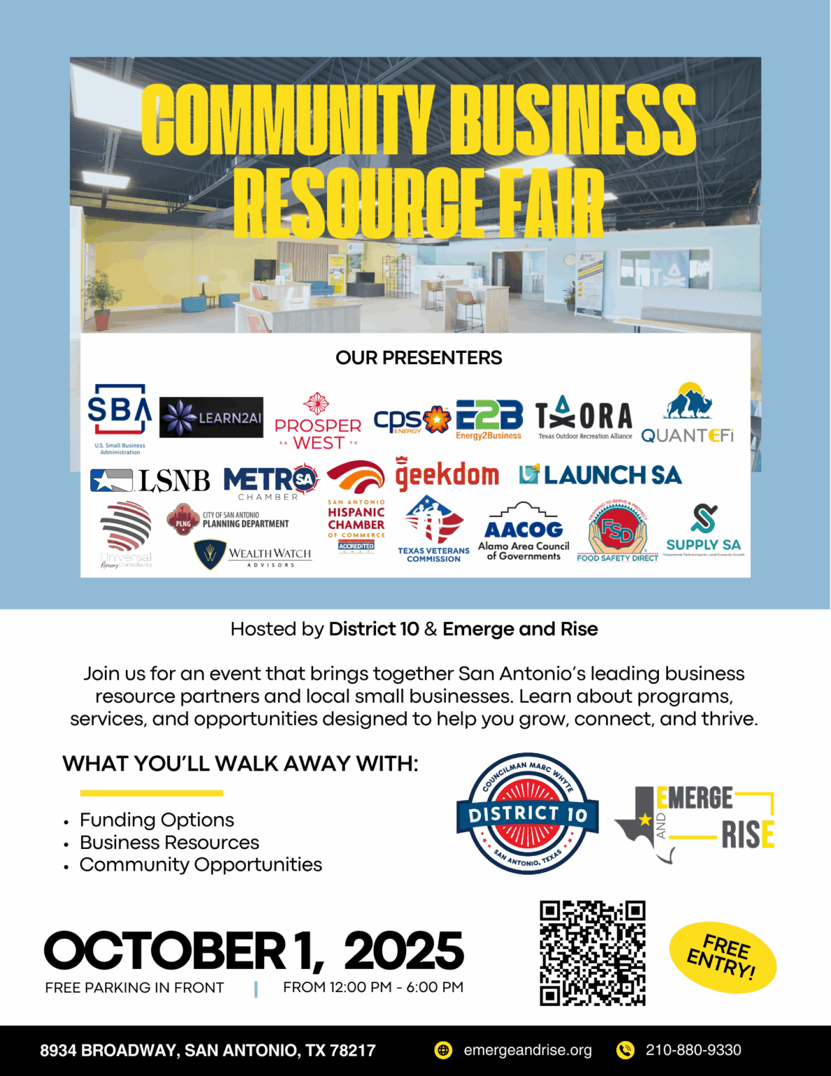 Community Business Resource Fair - Launch SA